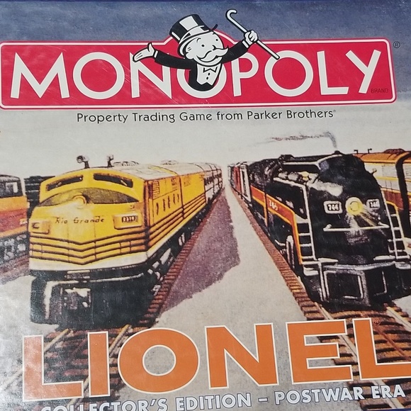 Hasbro | Games | Lionel Trains Monopoly Game Collectors Edition Post ...